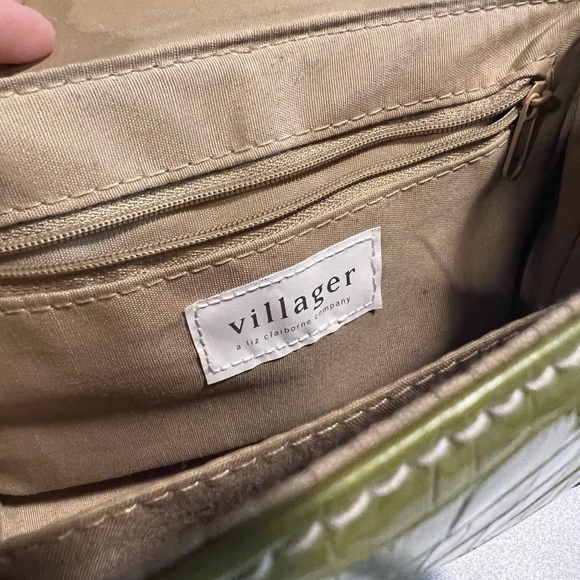 Villager by Liz Claiborne | Bags | Liz Claiborne Villager Small Green ...